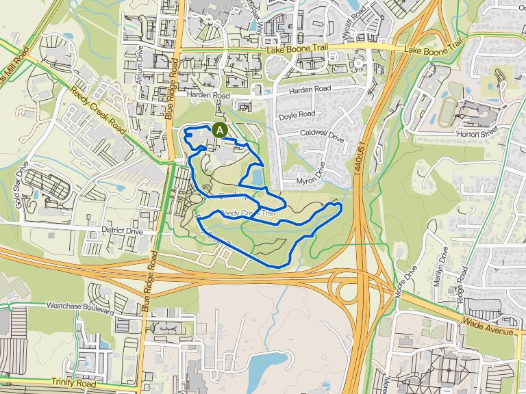Museum Park and Reedy Creek Greenway Loop | hike | Komoot